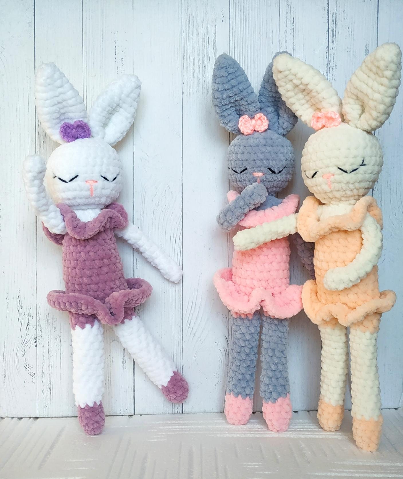 CROCHET BALLERINA BUNNY Pattern Amigurumi Crochet Pattern - Etsy
