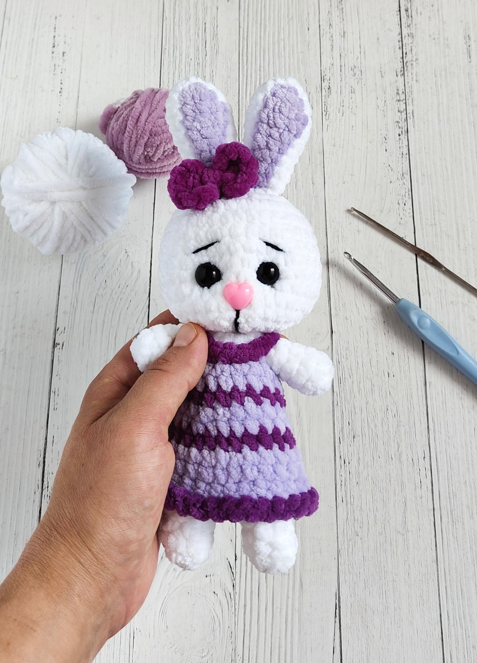 Crochet Pattern Bunny, Amigurumi Tutorial PDF in English, Amigurumi ...