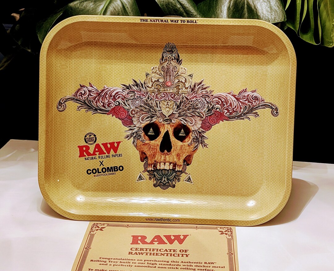 Raw X Colombo Rolling Tray - Etsy