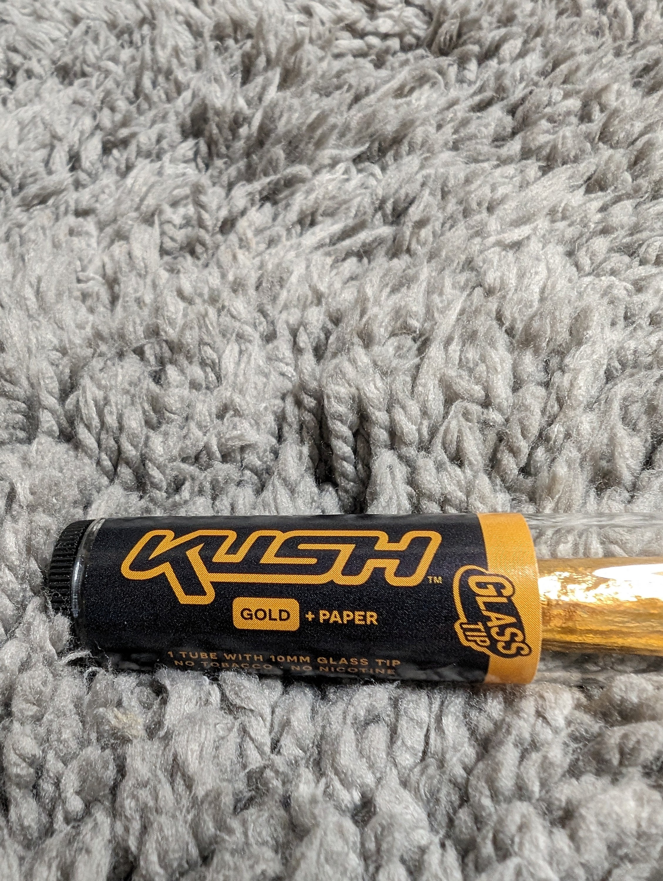 24k Gold Kush Pre-rolled Cone With Glass Tip - Etsy