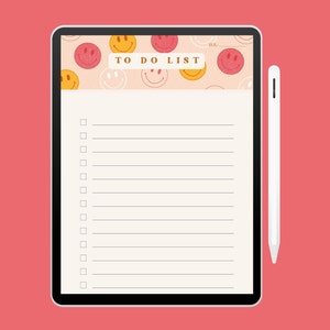 To Do List, Retro Digital to Do List, Digital to Do List, Weekly ...