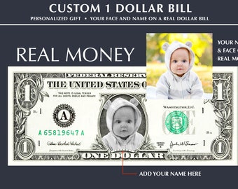 Face on Dollar Bill - Etsy