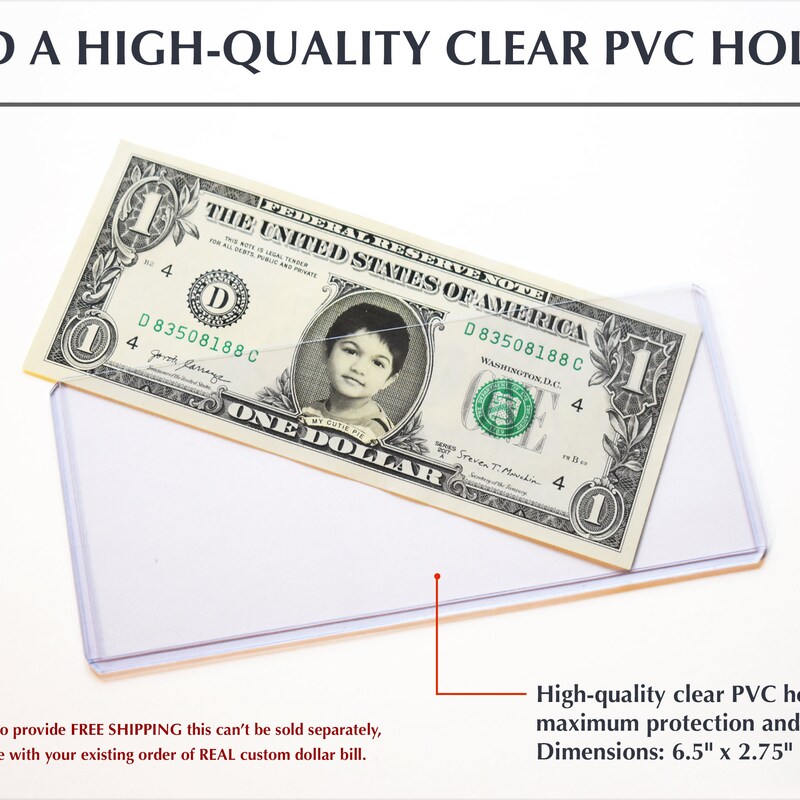 Dollar Bill Display Case - Etsy