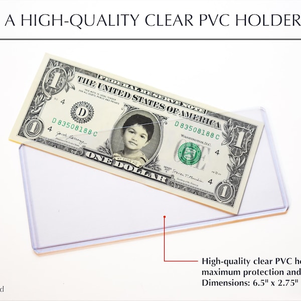 Dollar Bill Display Case - Etsy