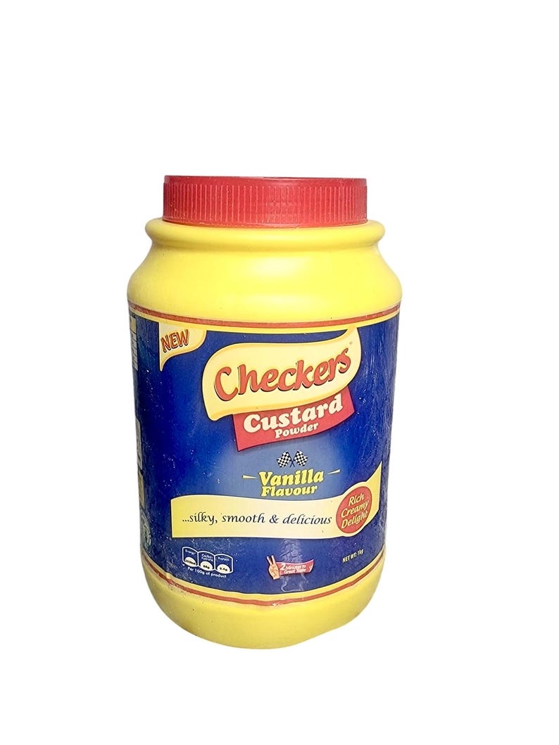 Checkers Custard Vanilla Flavor - Etsy