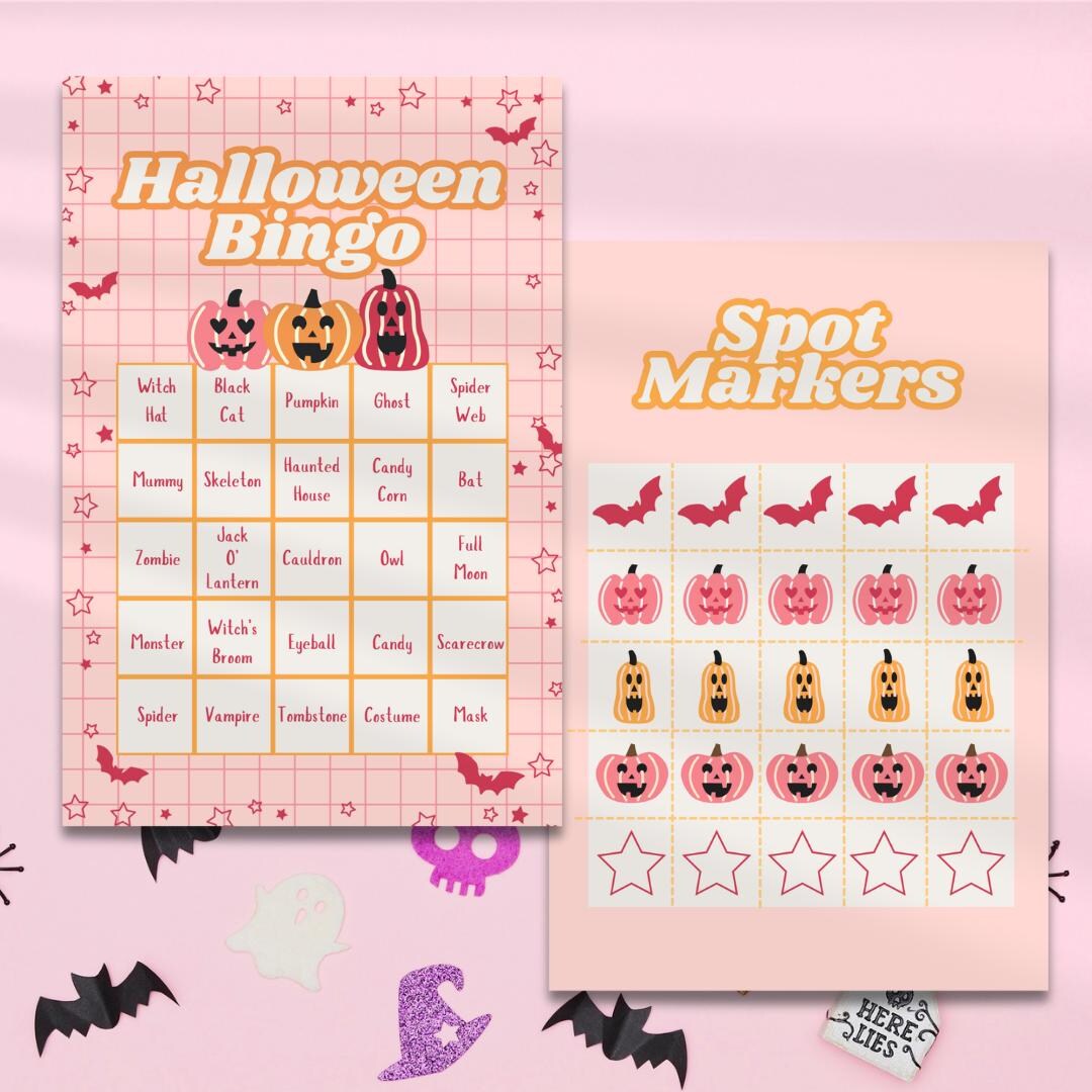 Editable Halloween Bingo Game | Class Party, Adult Drinking Game ...