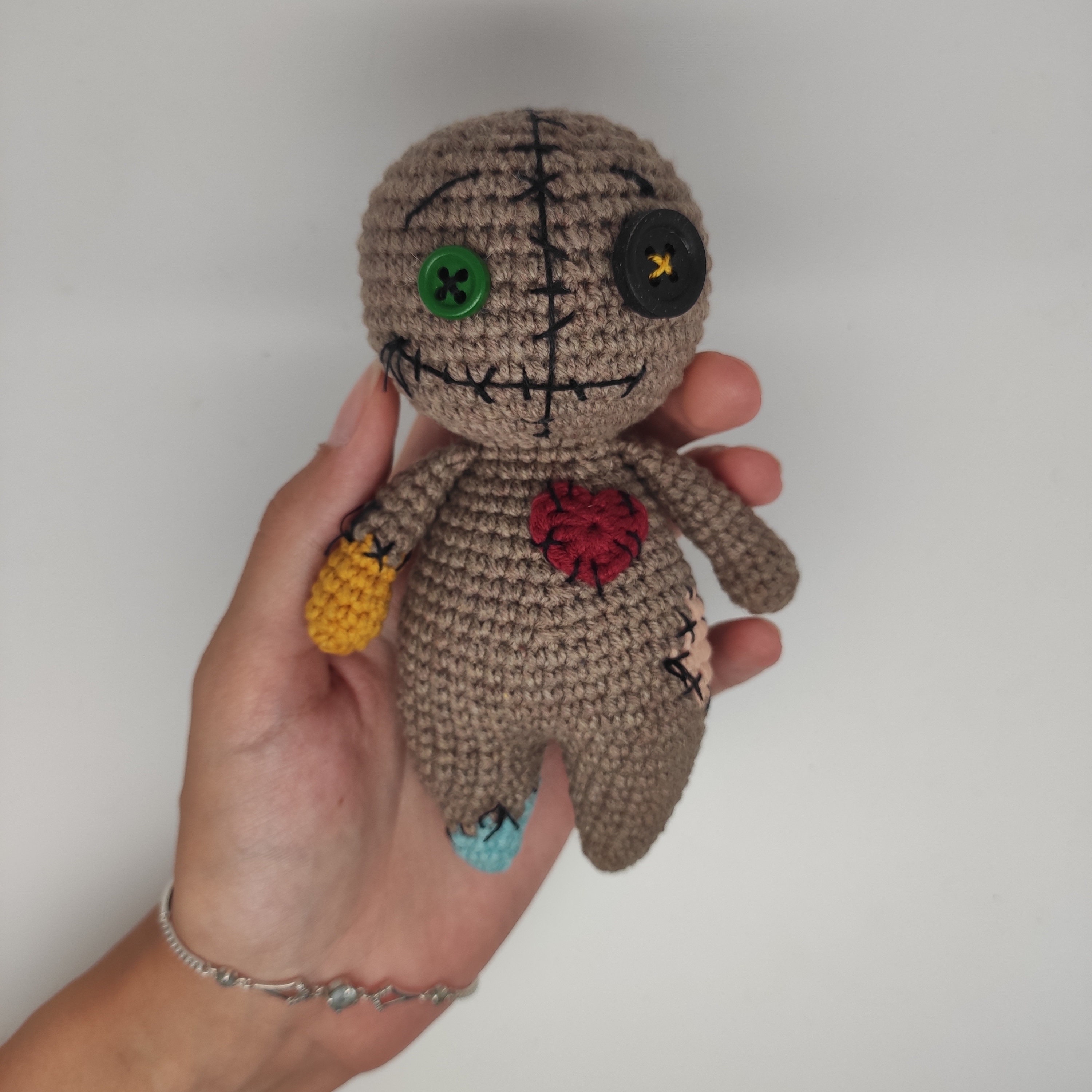 Voodoo Doll Crochet Pattern Amigurumi Halloween Crochet - Etsy