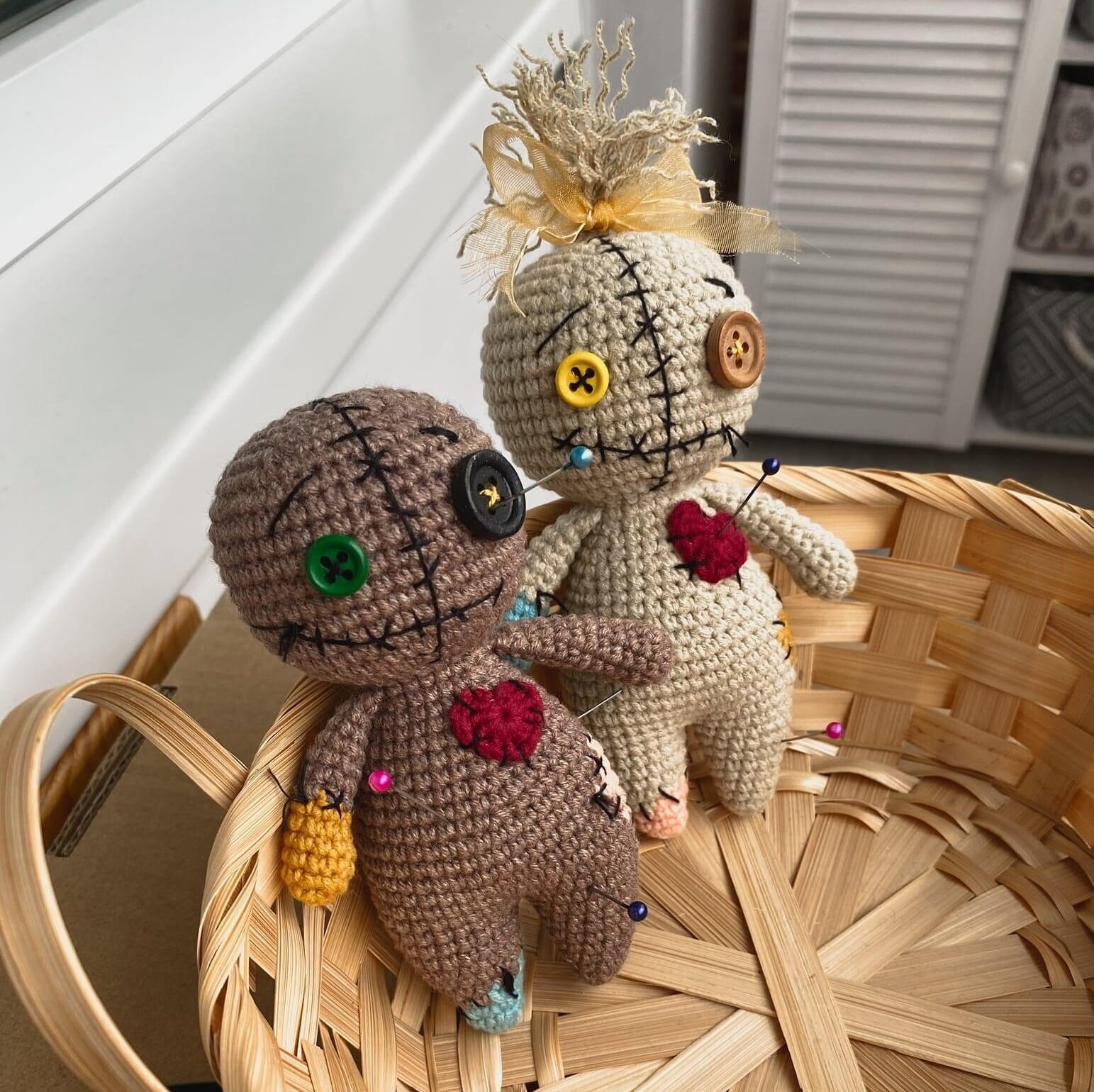 Voodoo Doll Crochet Pattern Amigurumi Halloween Crochet - Etsy