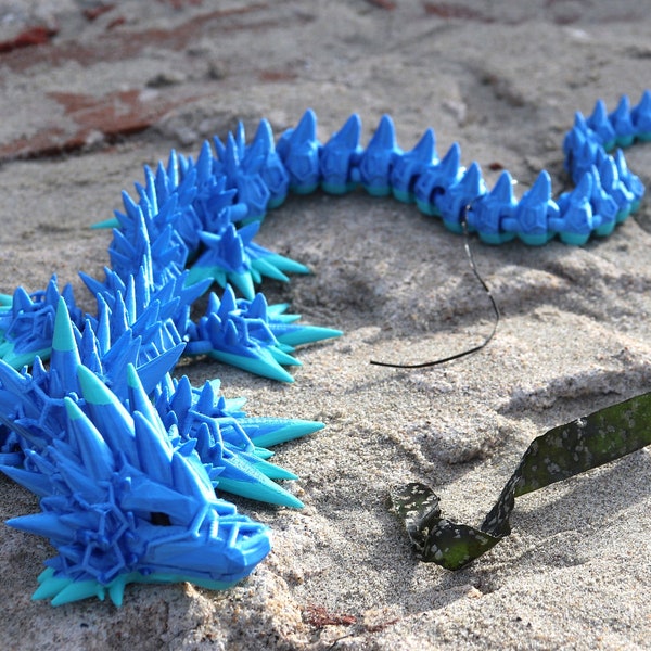 Blue Sea Dragon - Etsy