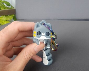 Triceratops Keychain 3D Printed, Full Color Fun Gift Key Buddies Unique ...