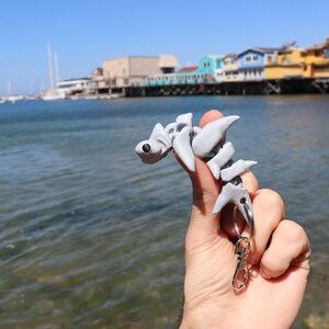 Hammerhead Shark Keychain 3D Printed, Full Color Fun Gift Key Buddies ...