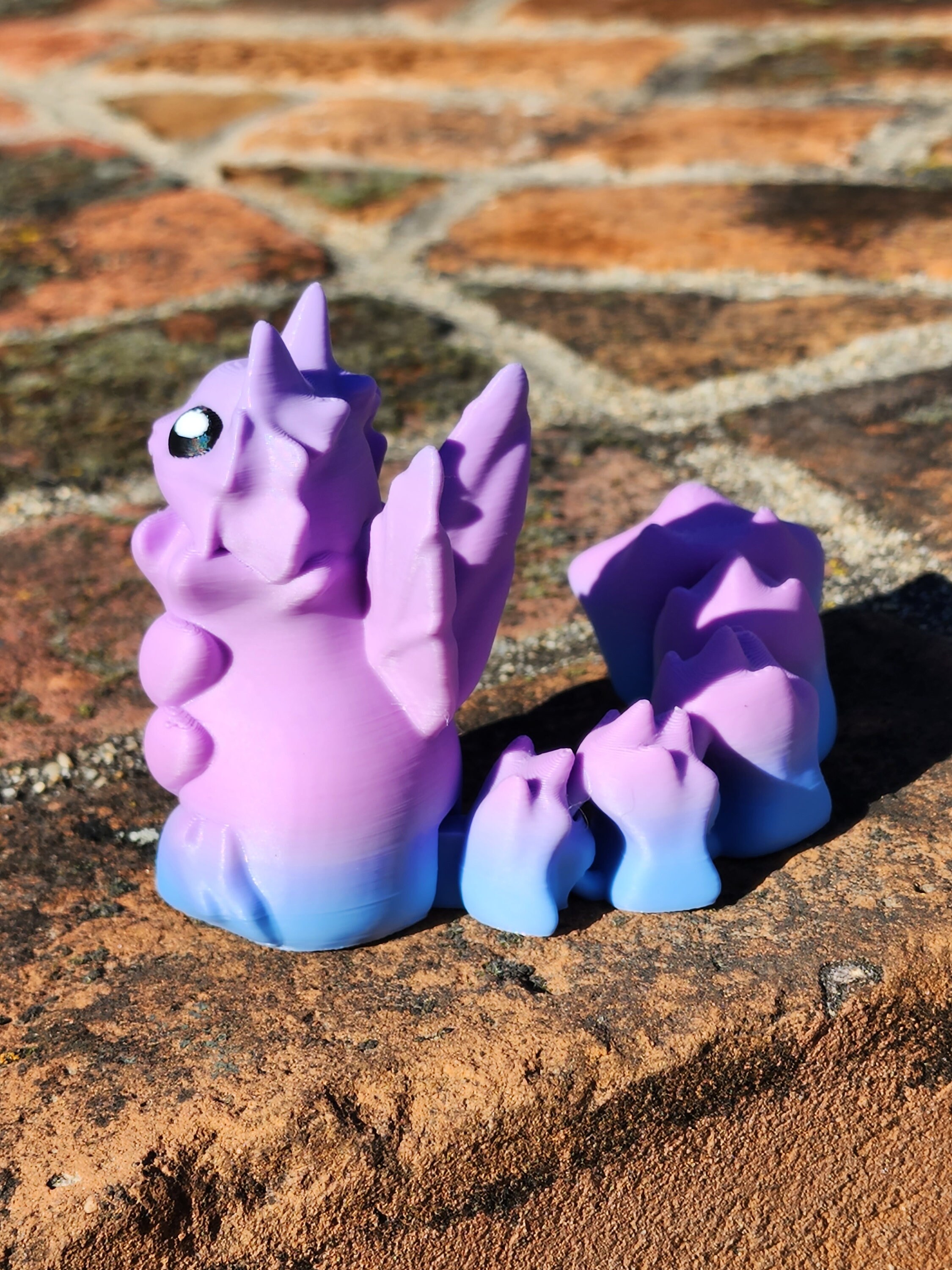 Cat Moth Articulated Toy — Pigeon Print Shop
