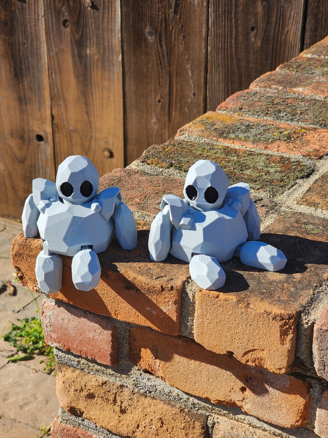 3D Printed Rock Golem Articulated Fidget Toy Gift - Etsy