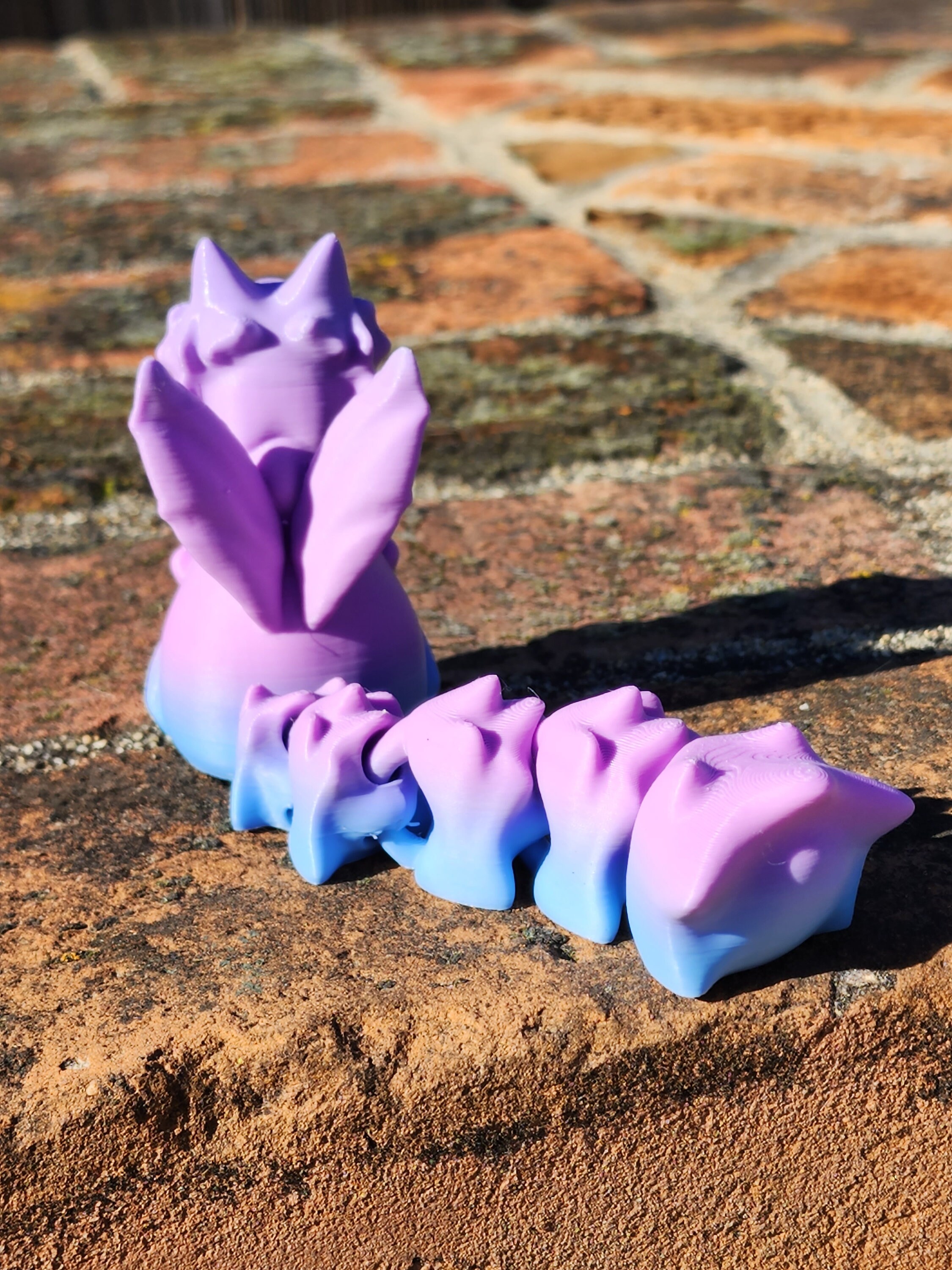 Cat Moth Articulated Toy — Pigeon Print Shop