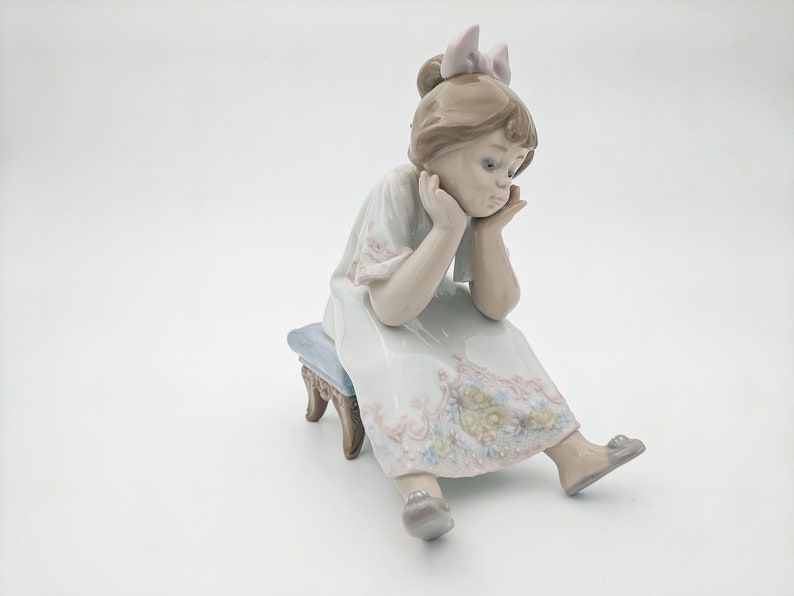 Vintage Lladro Figurine Retired nothing to Do Number 5649 - Etsy