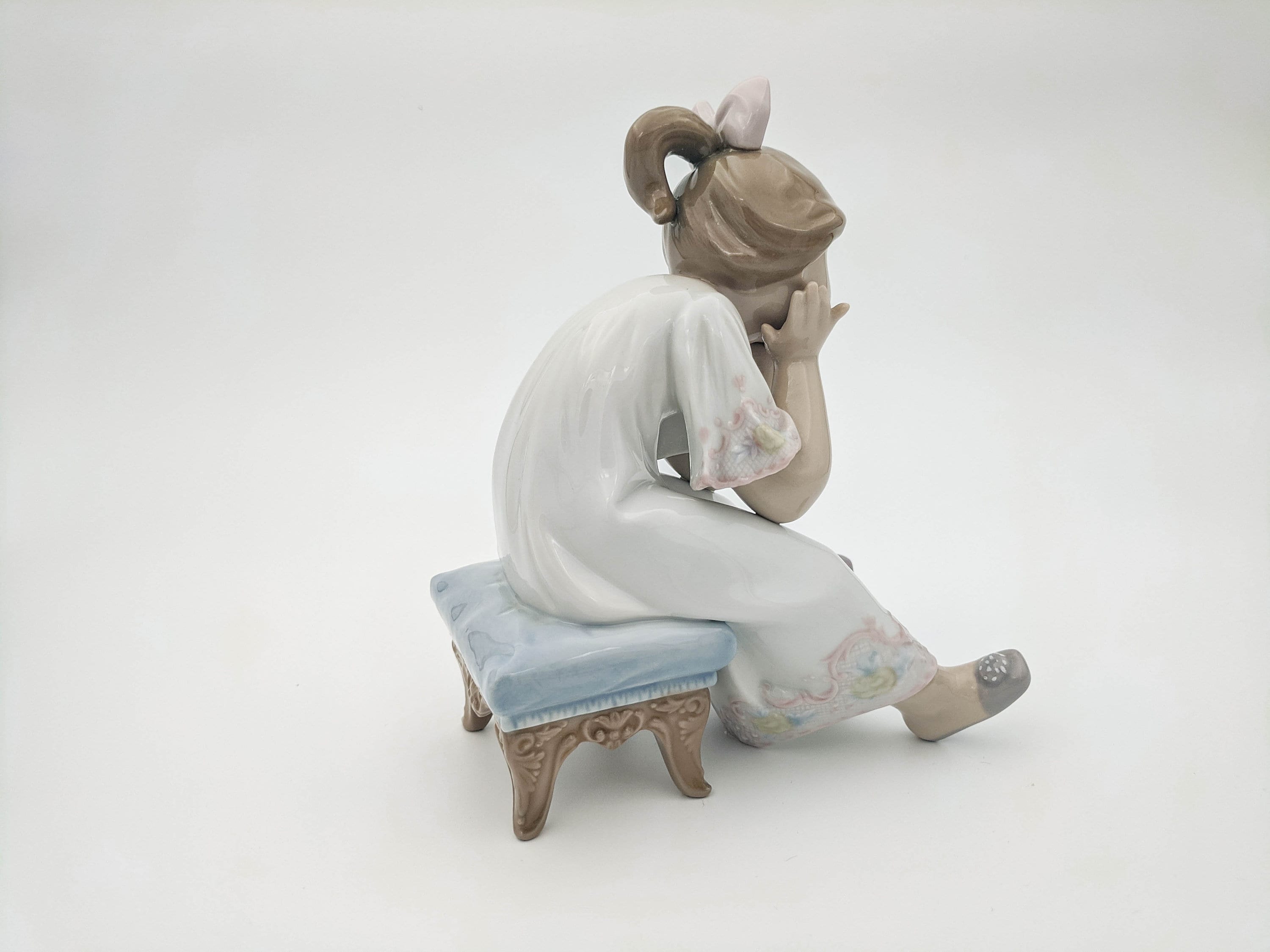 Vintage Lladro Figurine Retired nothing to Do Number 5649 - Etsy