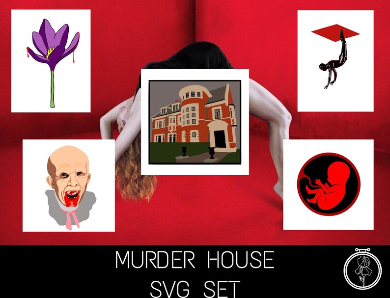 AHS Murder House SVG Set - Etsy