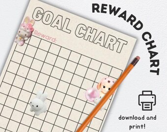 Reward Chart, Kids, Teen, Teenager, Chart, Goals, Printable, Daily ...