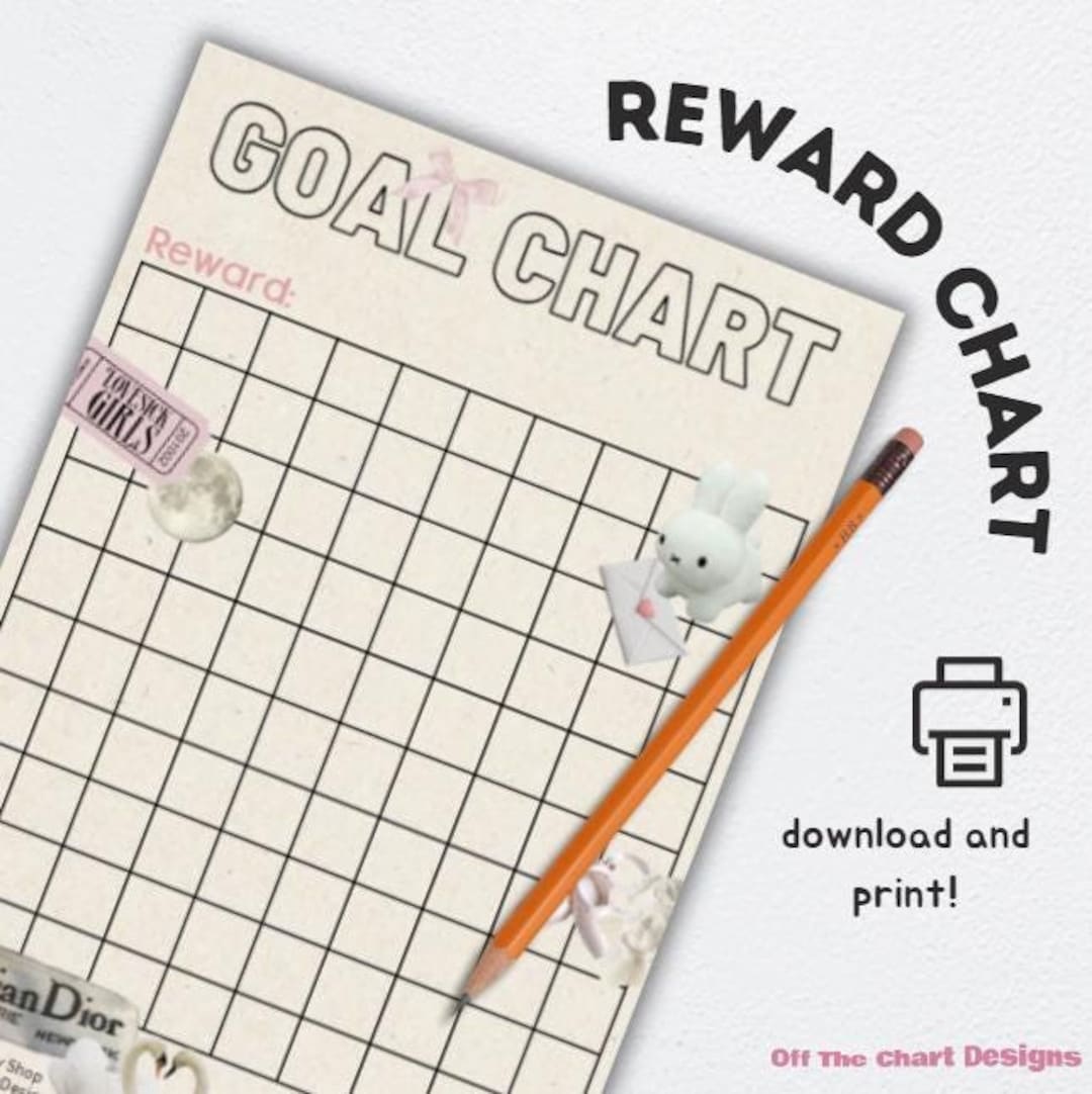 Reward Chart, Kids, Teen, Teenager, Chart, Goals, Printable, Daily ...