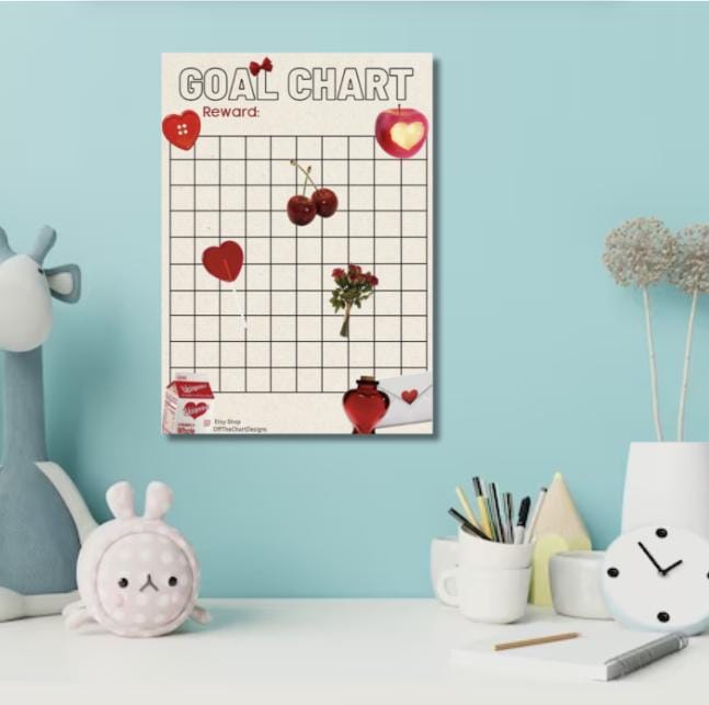 Reward Chart, Kids, Teen, Teenager, Chart, Goals, Printable, Daily ...