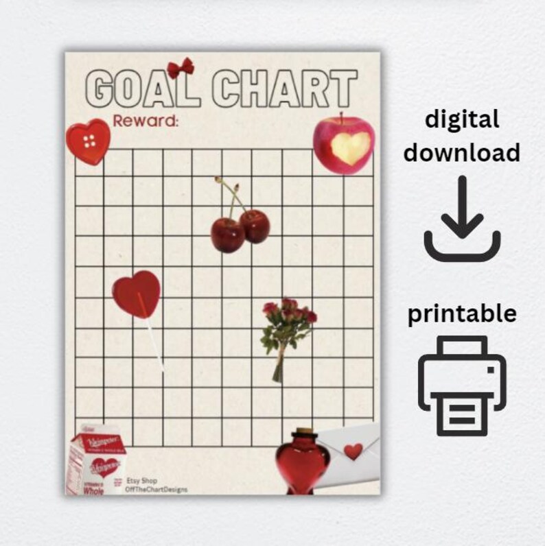 Reward Chart, Kids, Teen, Teenager, Chart, Goals, Printable, Daily ...