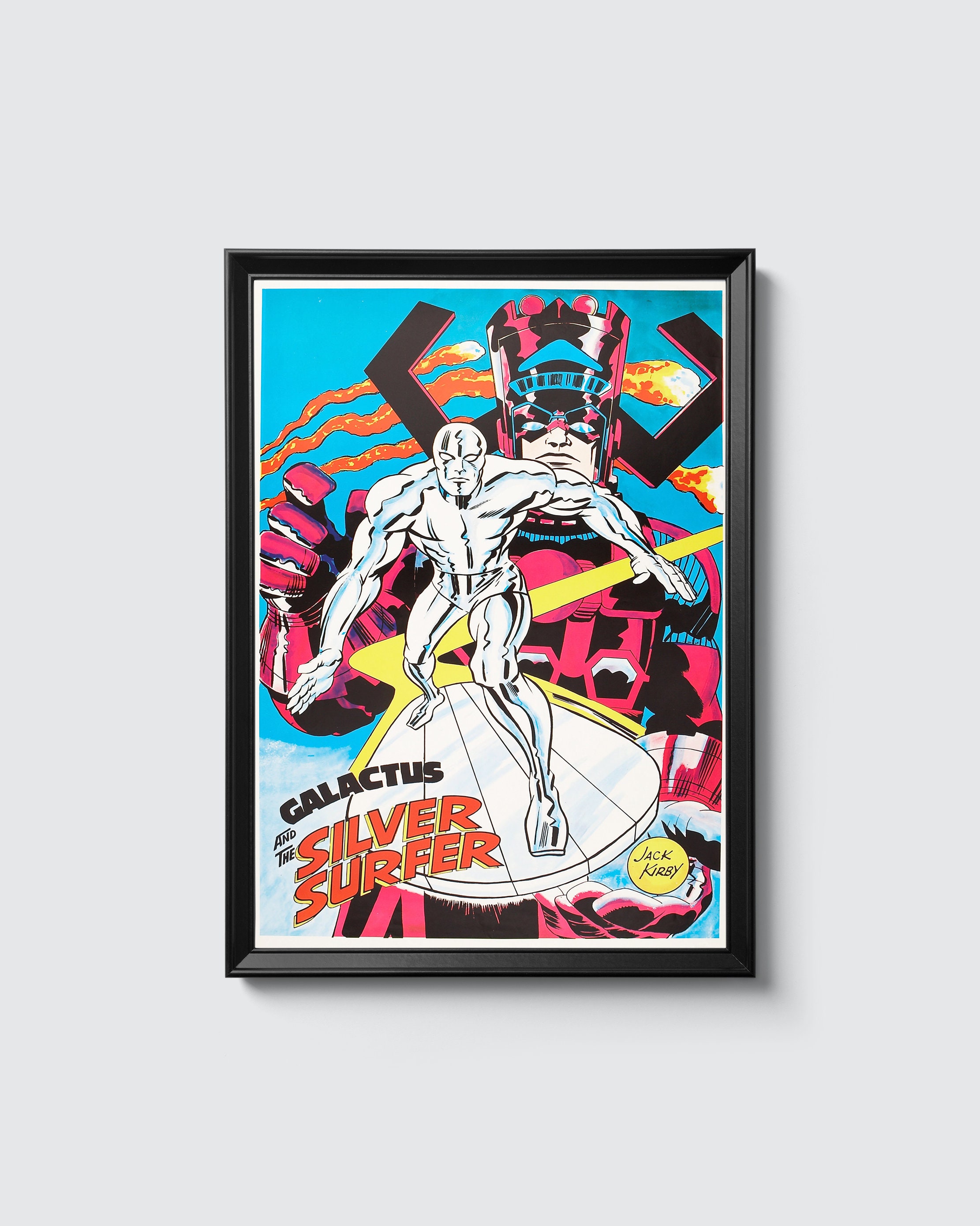 Jack Kirby Silver Surfer Poster