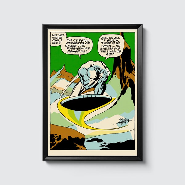 Silver Surfer Poster - Etsy