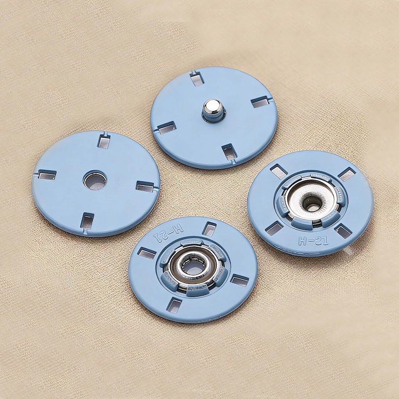 Hidden Metal Snap Button, Sew-on Coat Fastener, Cashmere Wool Jacket ...