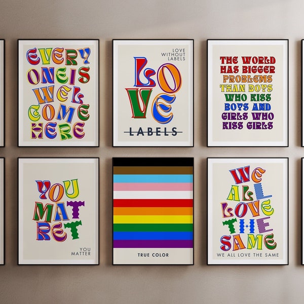 Lgbtq Posters - Etsy