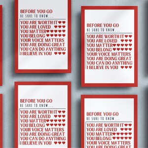 Positive Affirmation Poster, Daily Affirmation Poster, Affirmations for ...