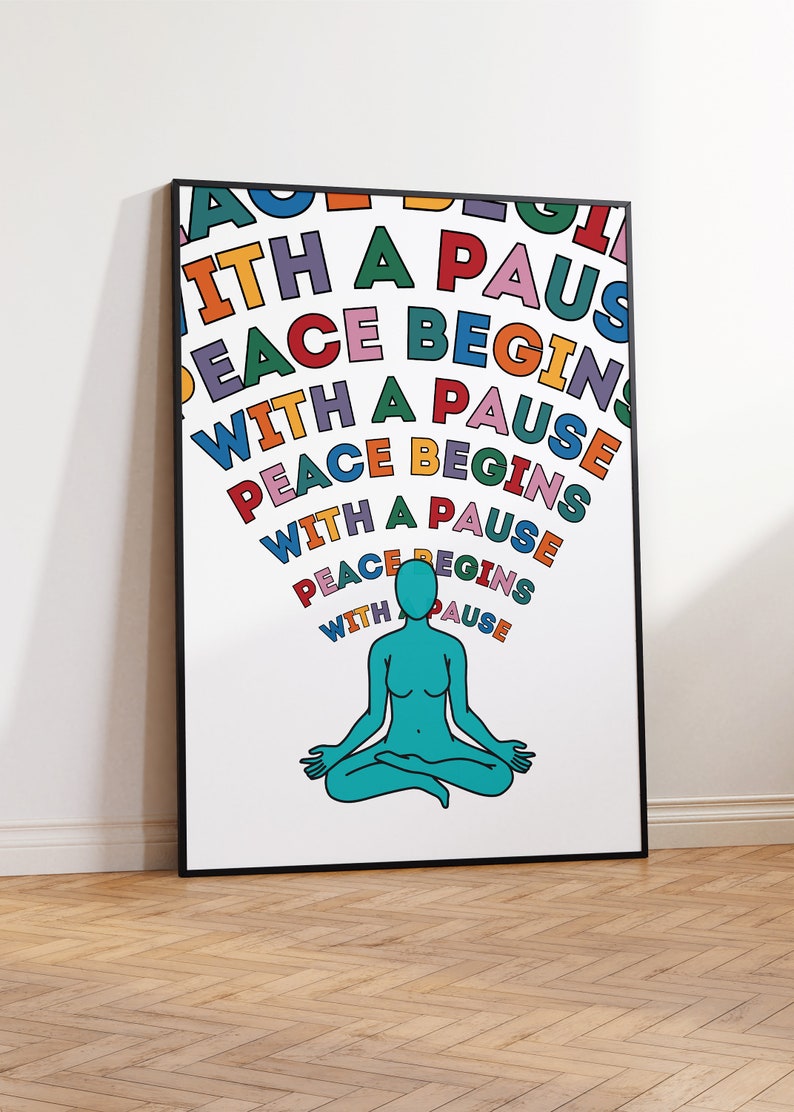 Set of 8 Retro Mental Health Posters, School Counseling Posters ...