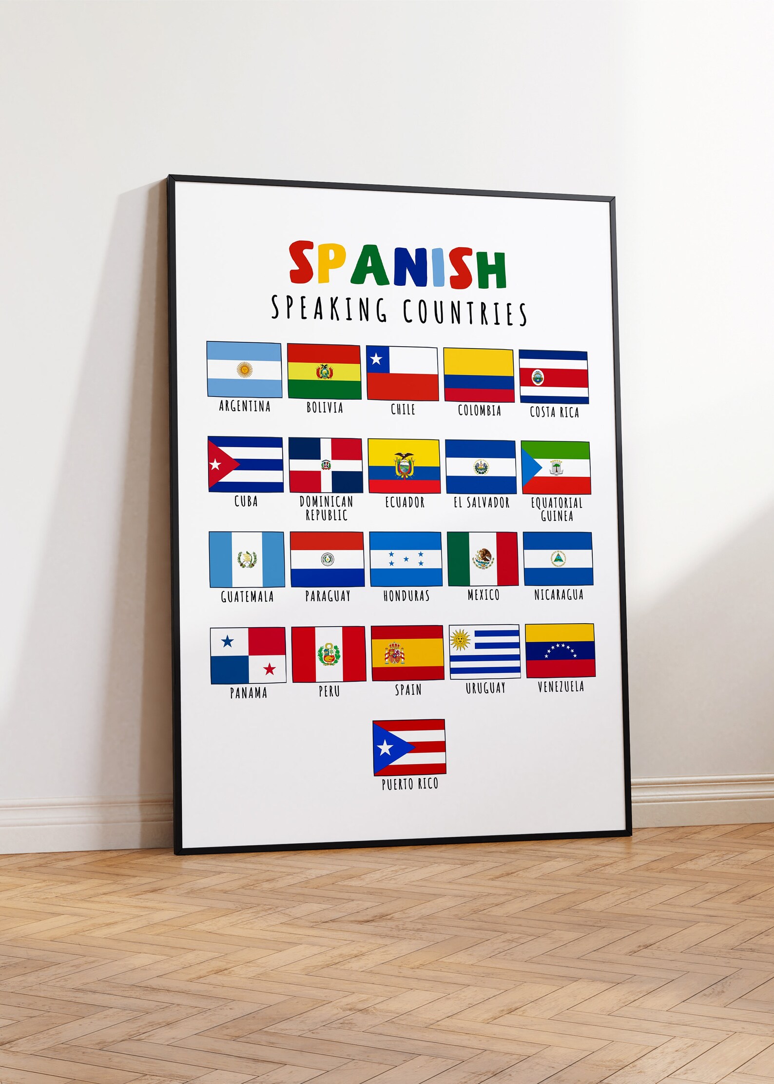 Spanish Speaking Countries Map, Hispanic Countries, Hispanic Heritage ...