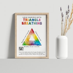 Breathing Exercises, Coping Skill Poster, Breathing Technique Poster ...