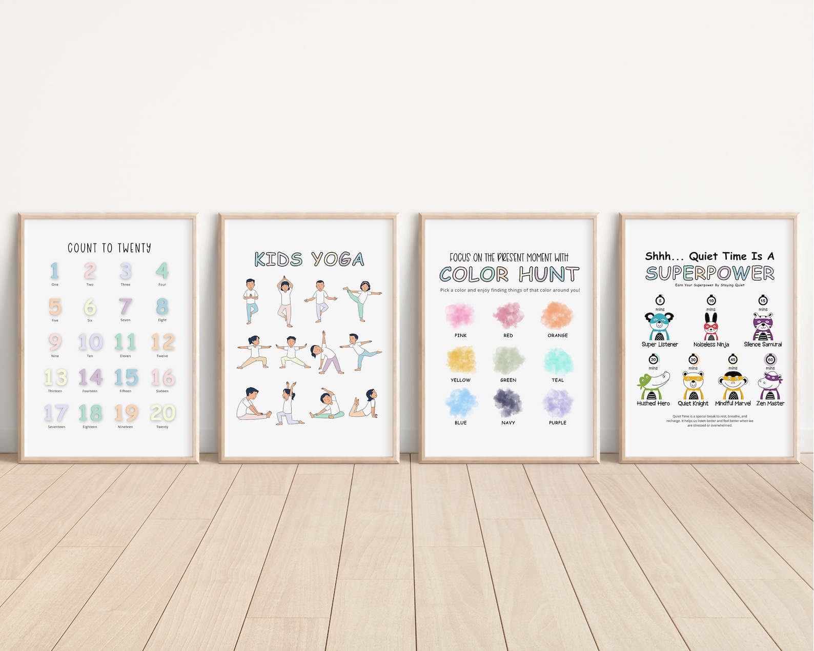 Calm Corner Bundle, Coping Skills Poster for Kids, Emotion Poster ...