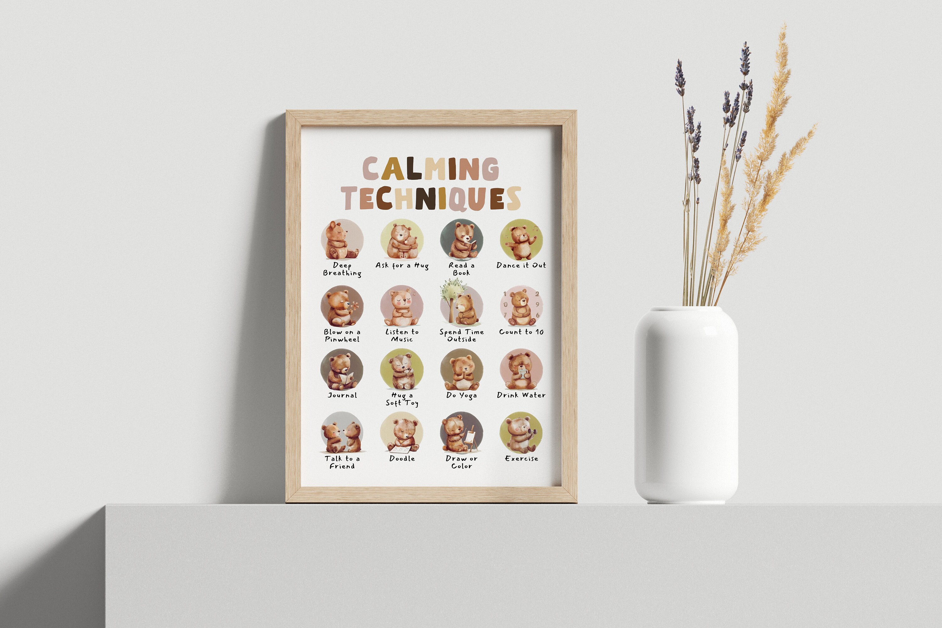 Feelings Poster, Calming Techniques, Feelings Chart, Self Regulation ...