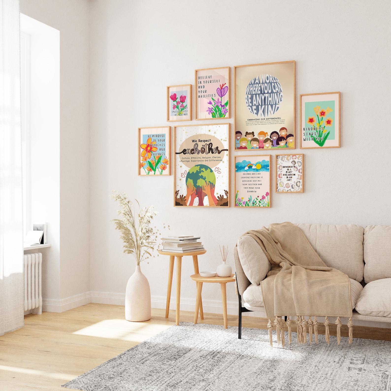 Diversity Posters Bundle, Diversity and Inclusion Posters, Inclusive ...