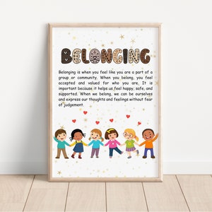 Diversity Poster for Kids, Diversity Bulletin Board, Cultural Diversity ...