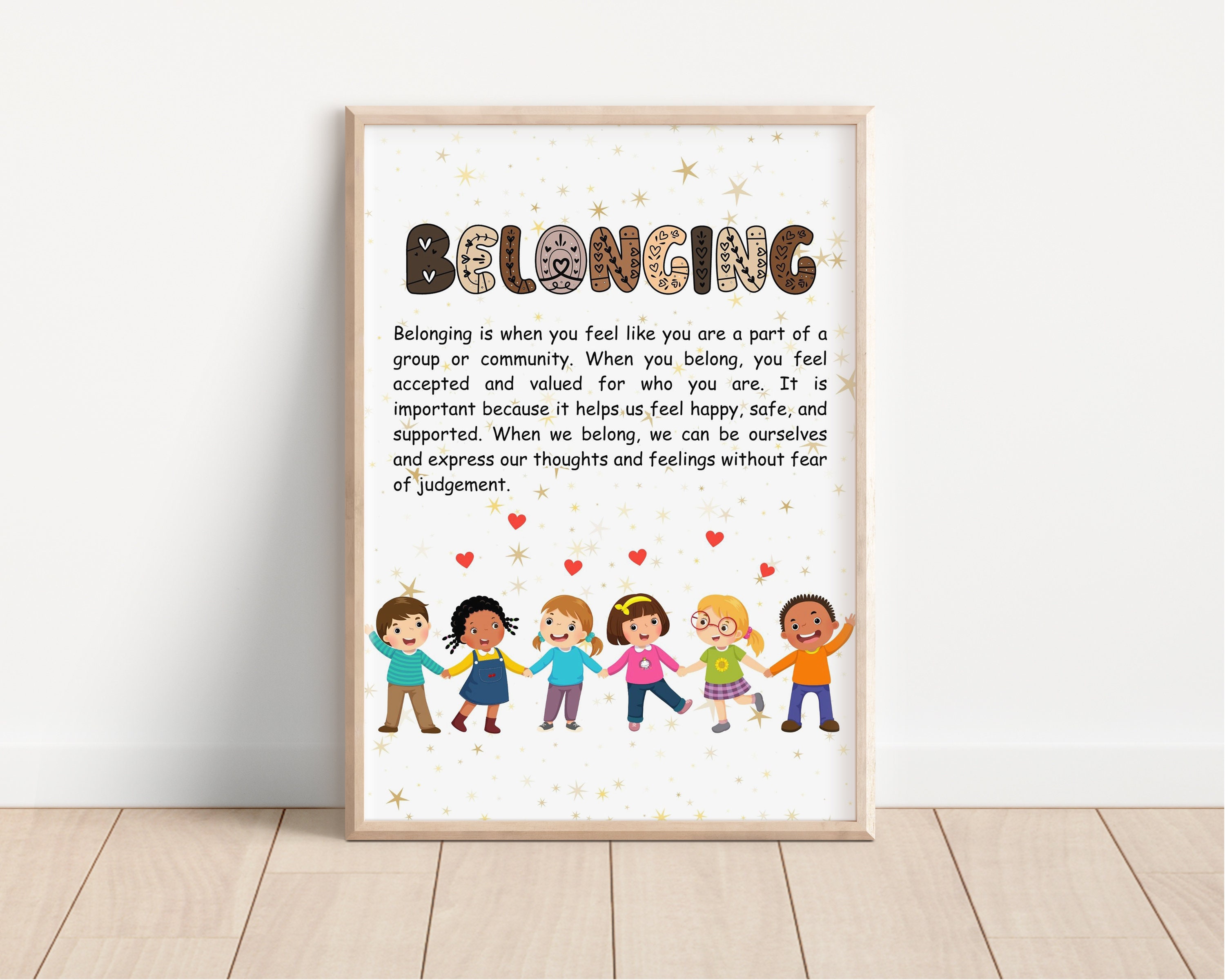 Diversity Poster for Kids, Diversity Bulletin Board, Cultural Diversity ...
