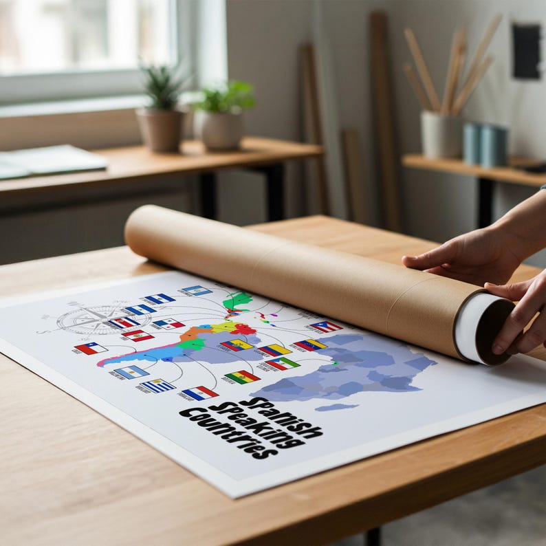 Spanish Speaking Countries Map, Hispanic Countries, Hispanic Heritage ...