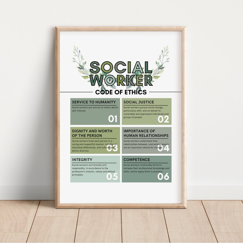 Core Values Poster - Etsy
