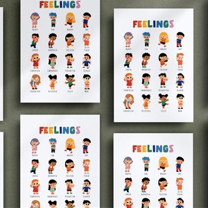 Feelings Poster, Emotions Poster, Feelings Chart, How Are You Feeling ...