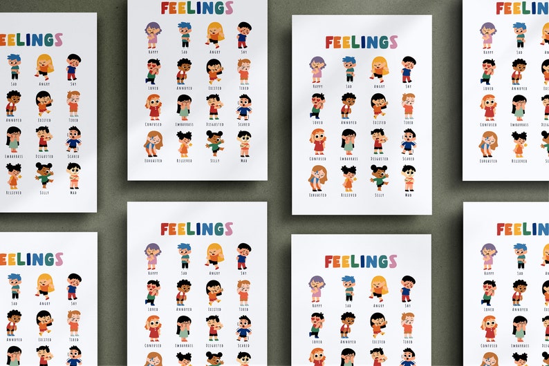 Feelings Poster, Emotions Poster, Feelings Chart, How Are You Feeling ...