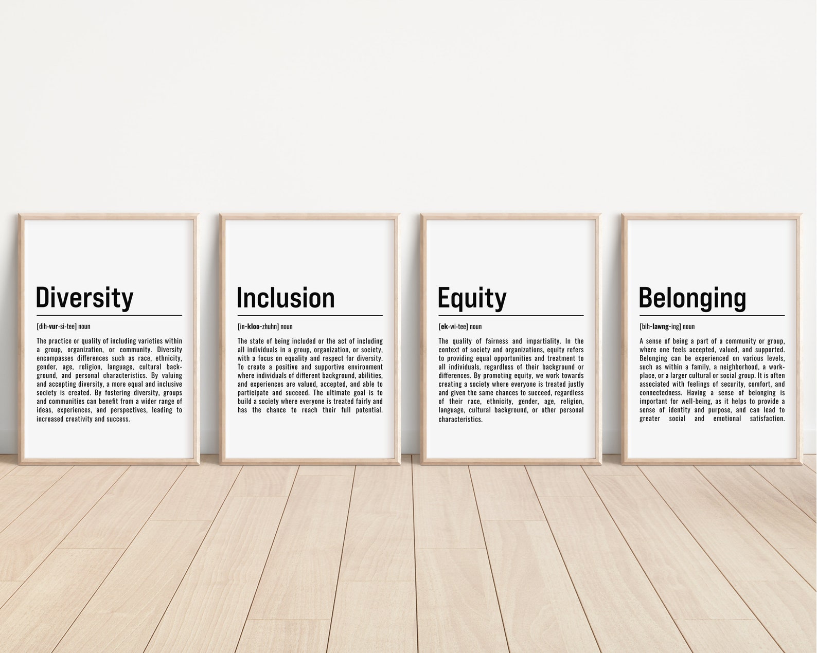 Racial Equality, Diversity Poster, DEIB Poster, Diversity Equity and ...