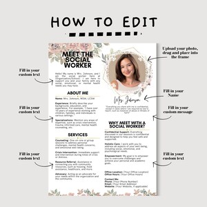 Social Worker Template, Social Worker Resume Template, Social Worker ...