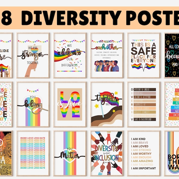 Diversity Poster - Etsy
