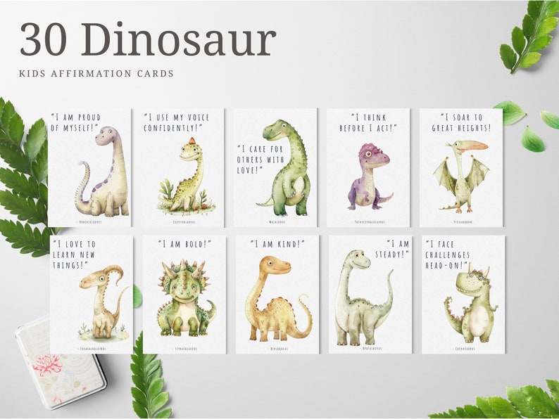 Affirmation Cards for Kids, Encouragement Cards, Positive Affirmations ...