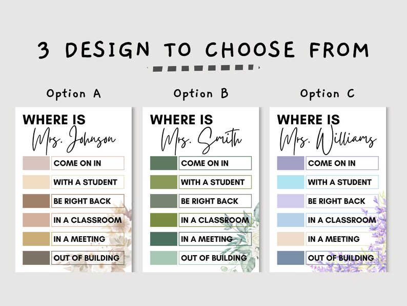 Personalized School Counselor Door Sign, Where is the School ...