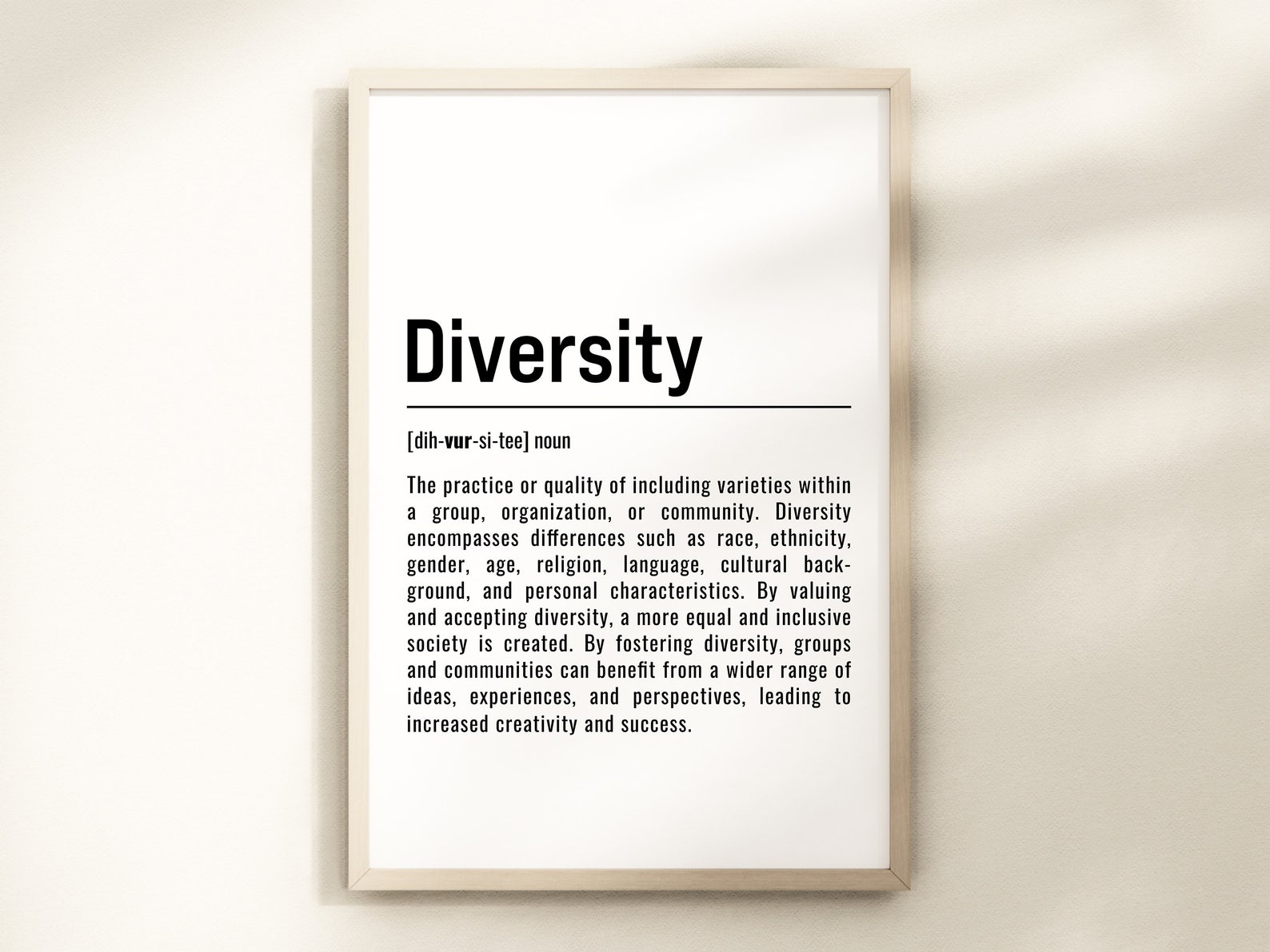Racial Equality, Diversity Poster, DEIB Poster, Diversity Equity and ...
