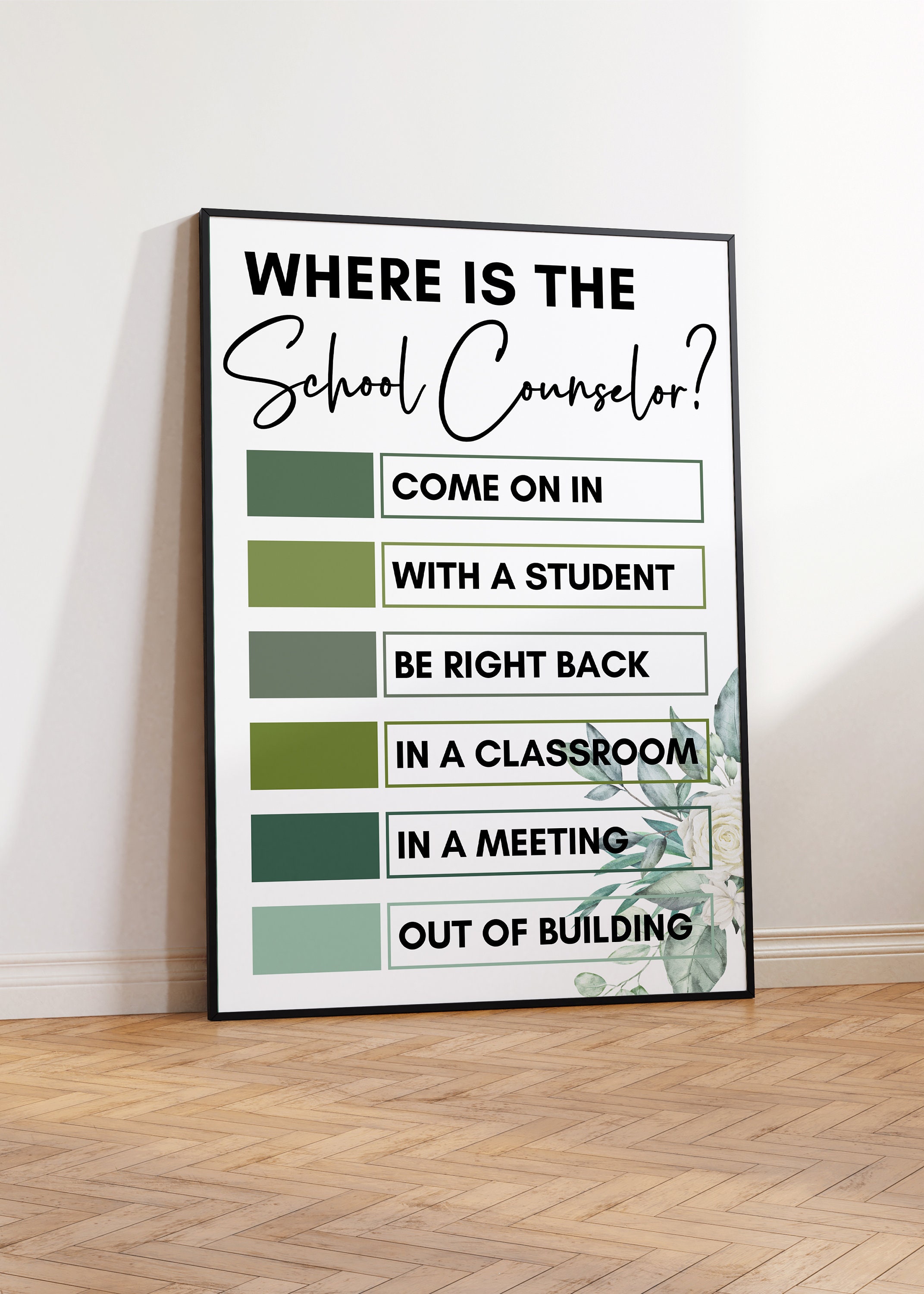 Where is School Counselor Door Sign, School Counselor Door Sign ...