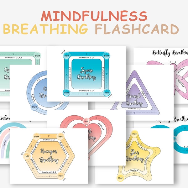 Breathing Poster for Kids - Etsy